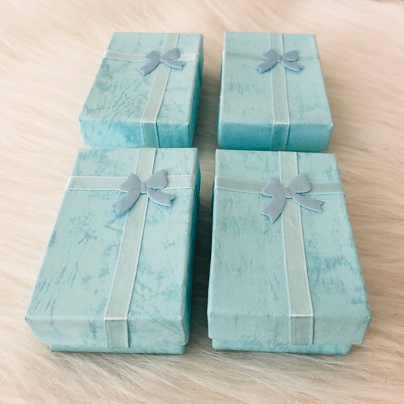 Kate Stylist | Jewelry | New Tiffany Blue Ribbon Bow Jewelry Gift Box ...
